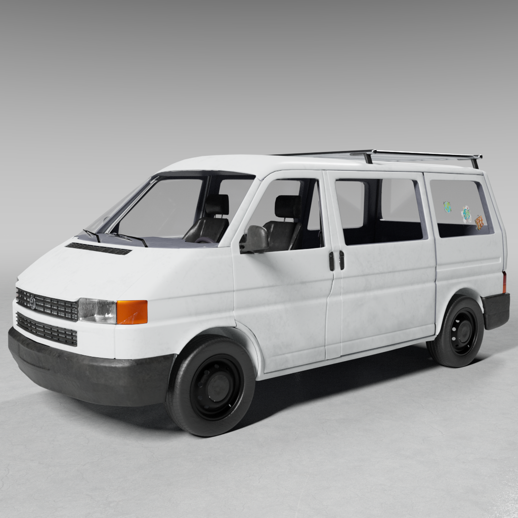 VolksWagen van | FREE Vans models | BlenderKit