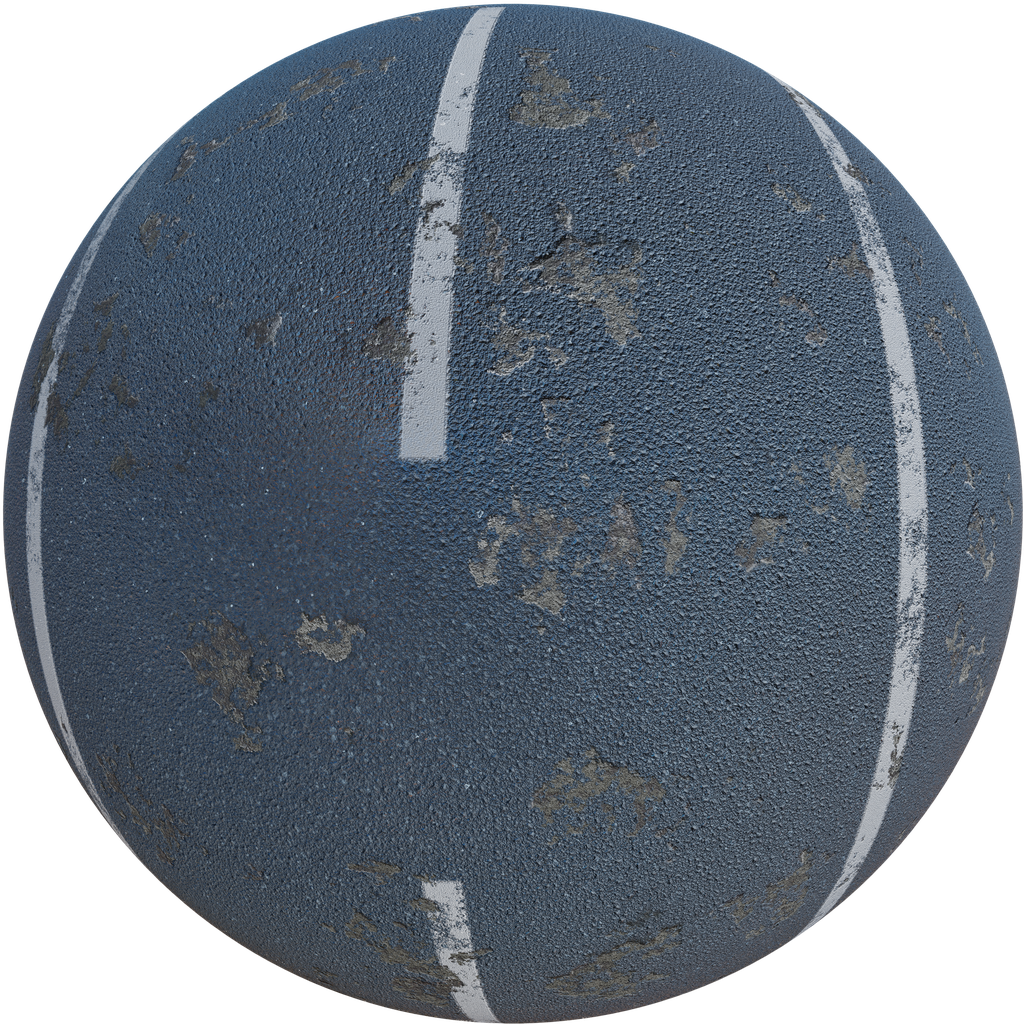 Realistic Procedural Road | FREE asphalt materials | BlenderKit