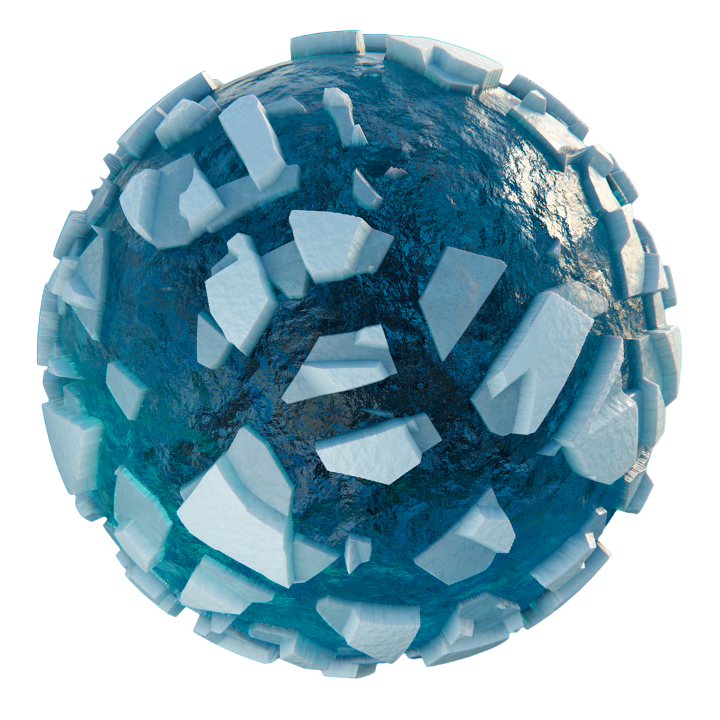 Ice Shader | FREE ice materials | BlenderKit