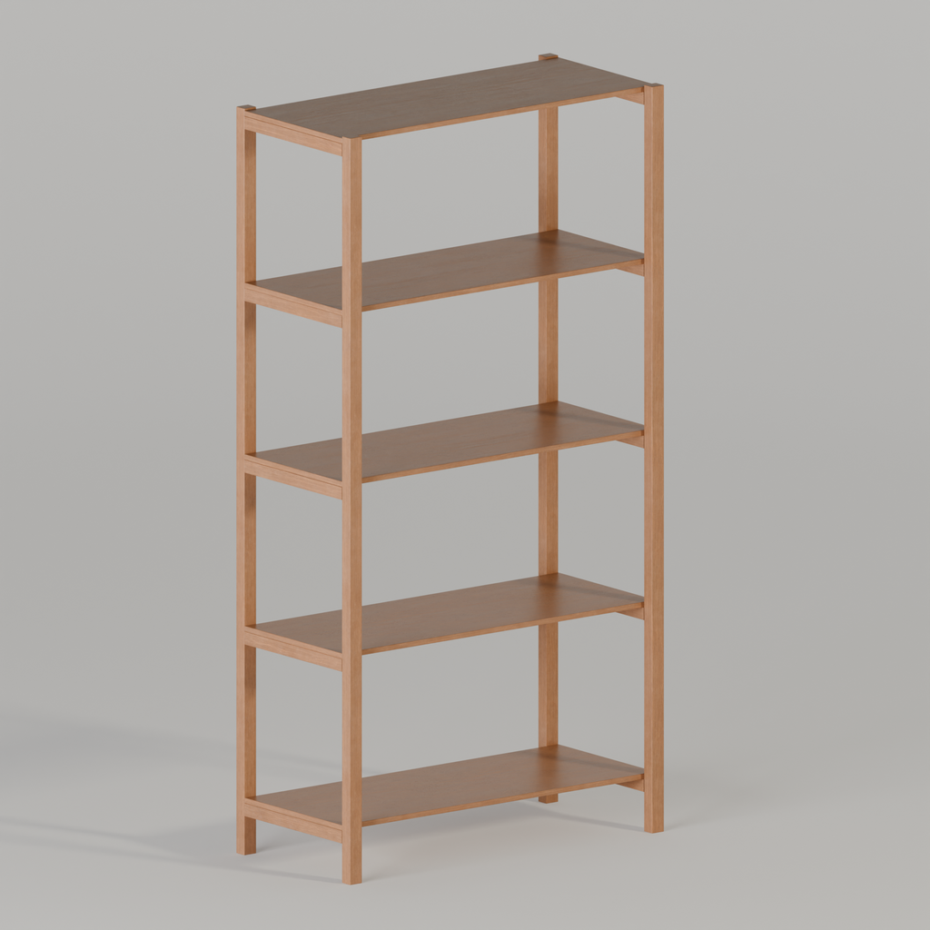 Open shelves furniture | FREE Shelves models | BlenderKit