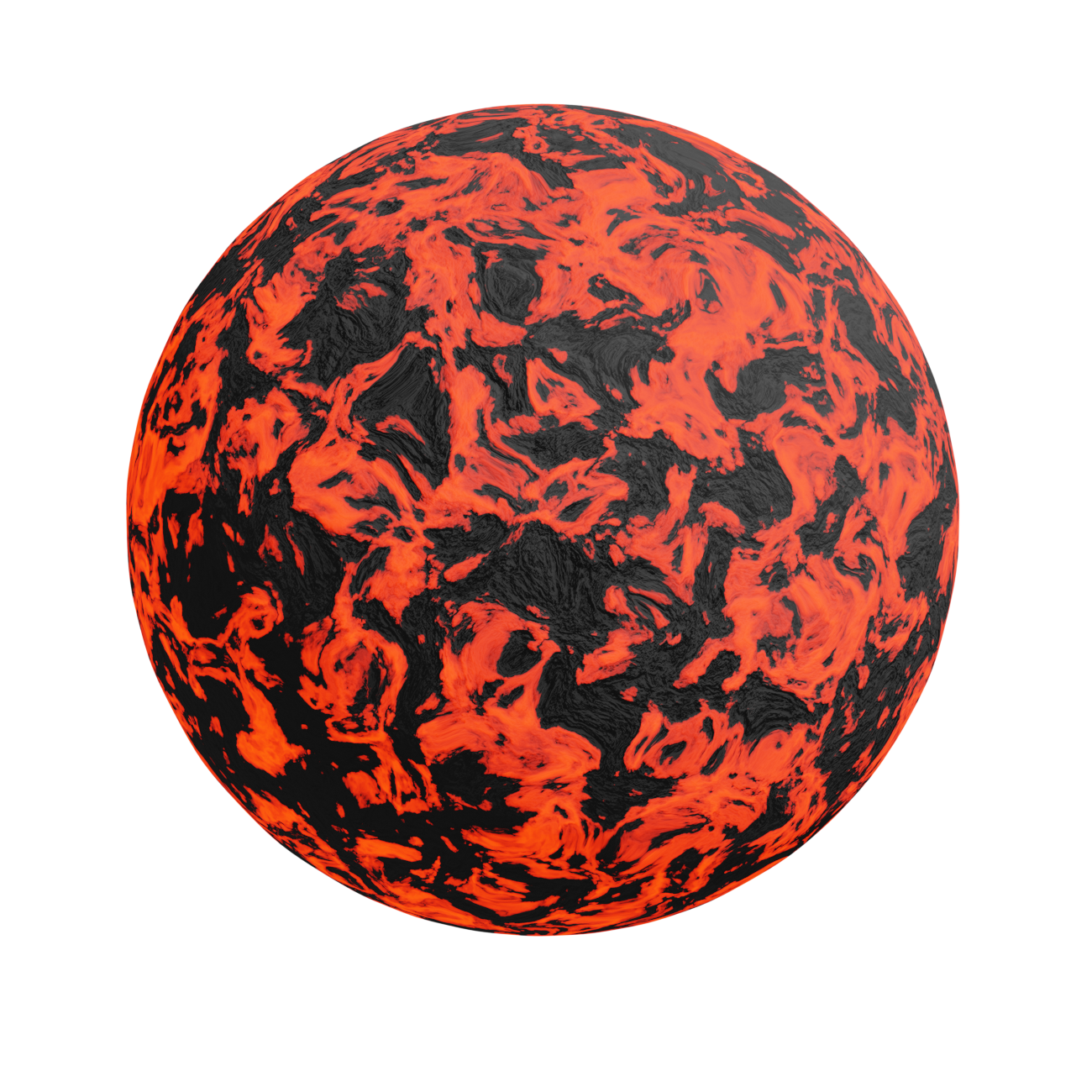 Lava planet | FREE liquid materials | BlenderKit