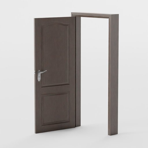 Interior Door and Frame #2 | Doors models | BlenderKit