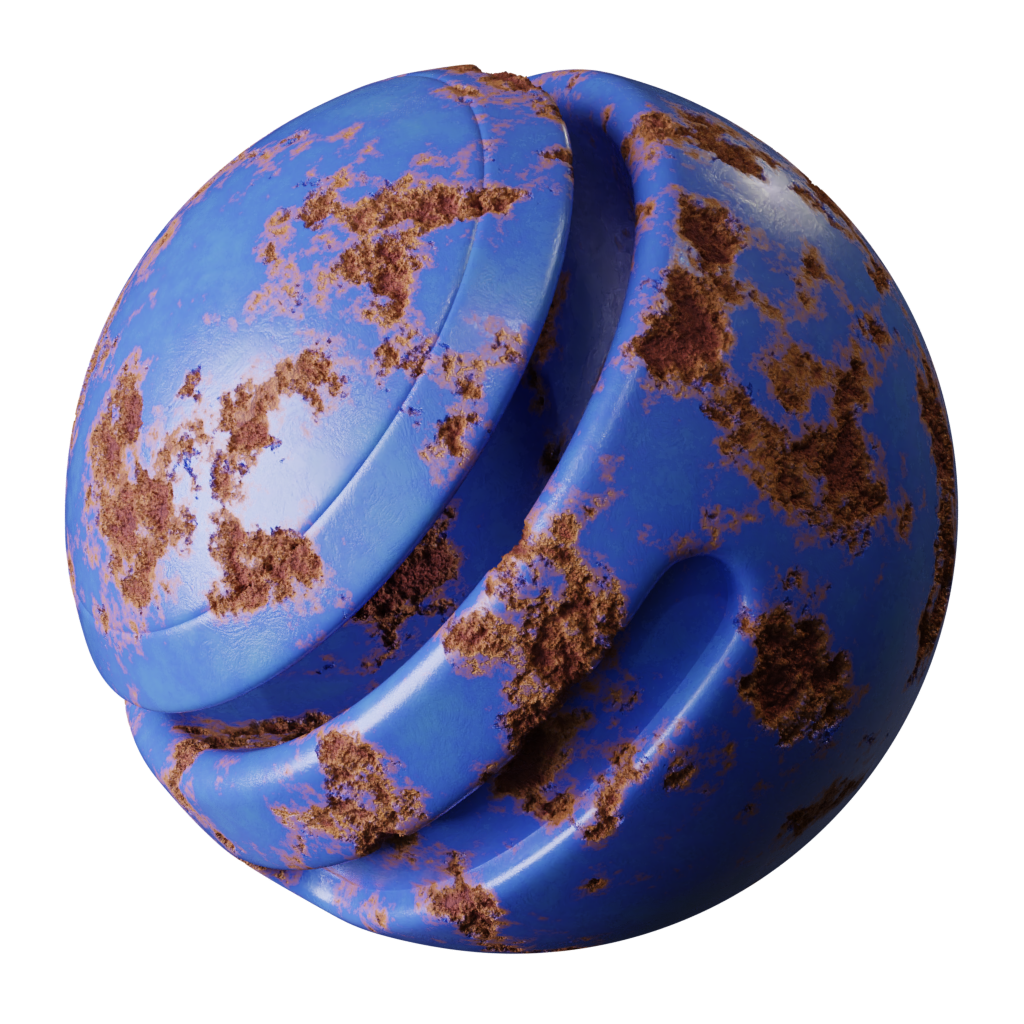 Paint Over Rust | FREE metal materials | BlenderKit