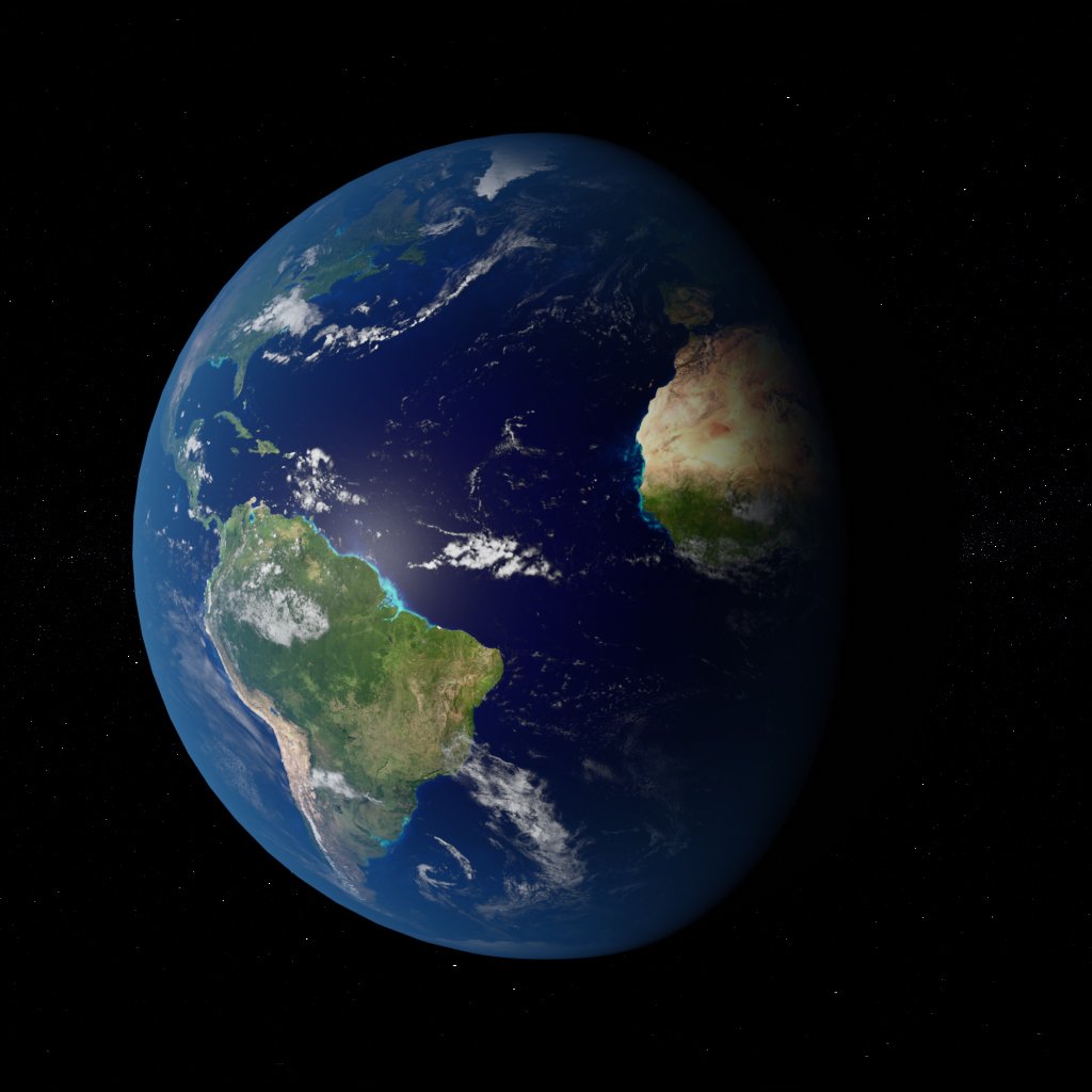 Earth with 8K Textures | Planet models | BlenderKit