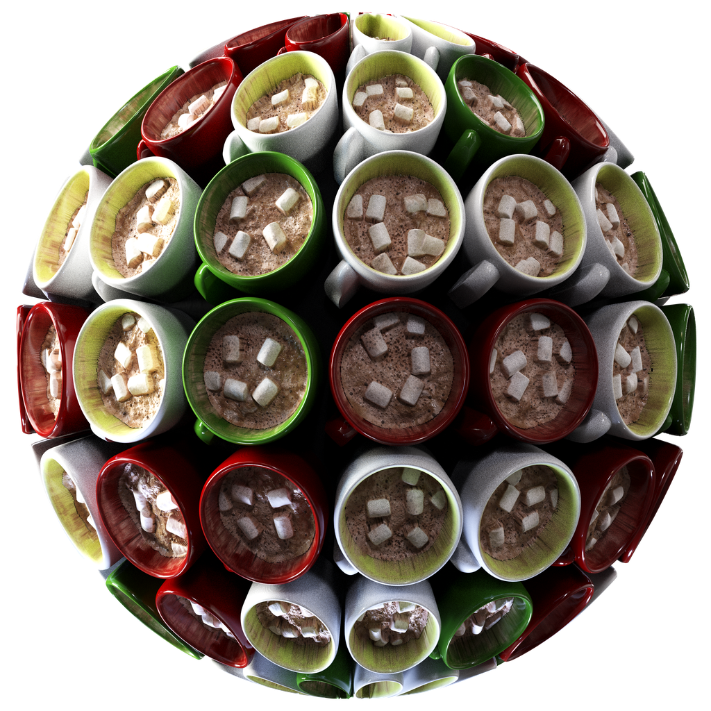 Procedural baked cheese | FREE 3D food materials | BlenderKit