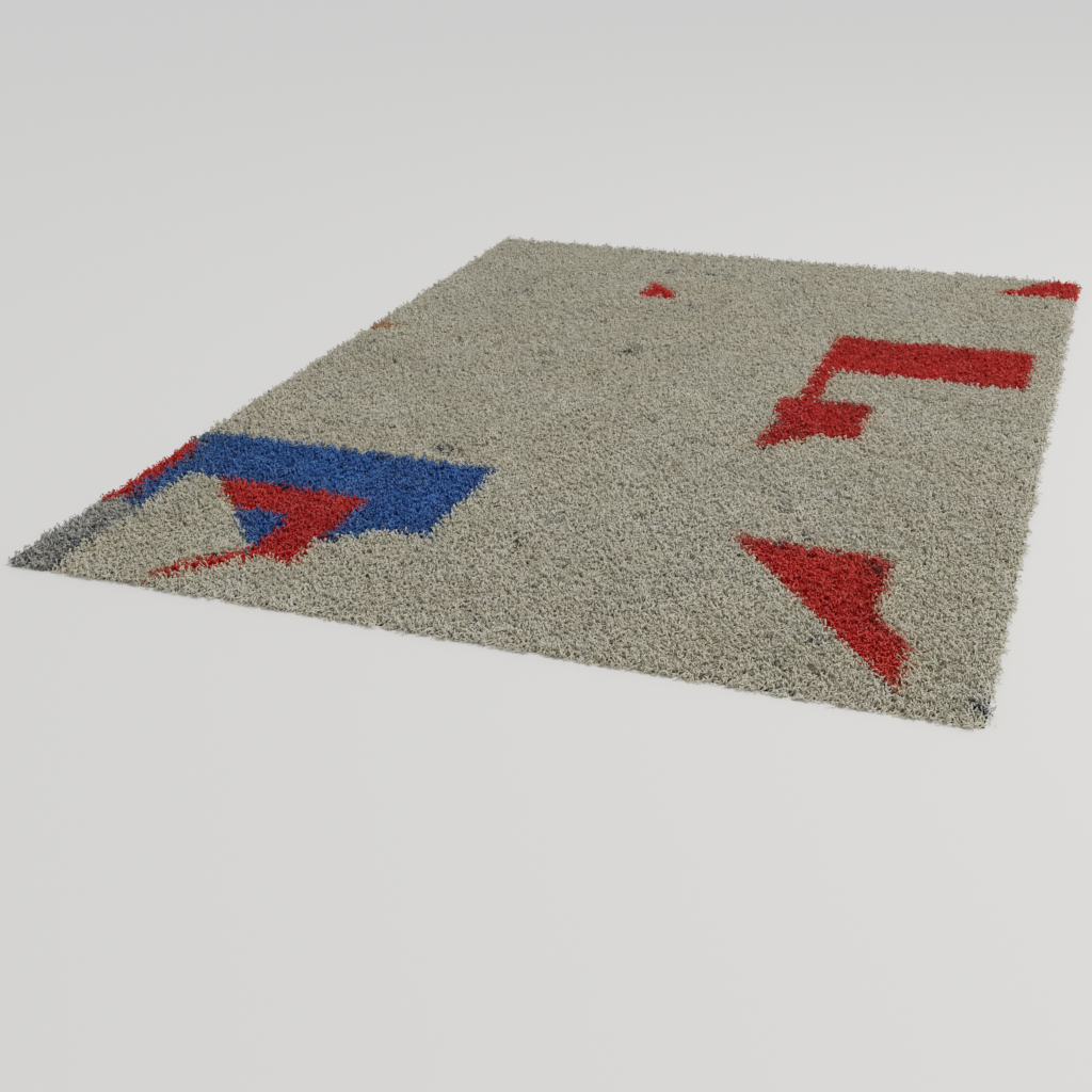 Designer Carpet #10 | FREE Carpets models | BlenderKit