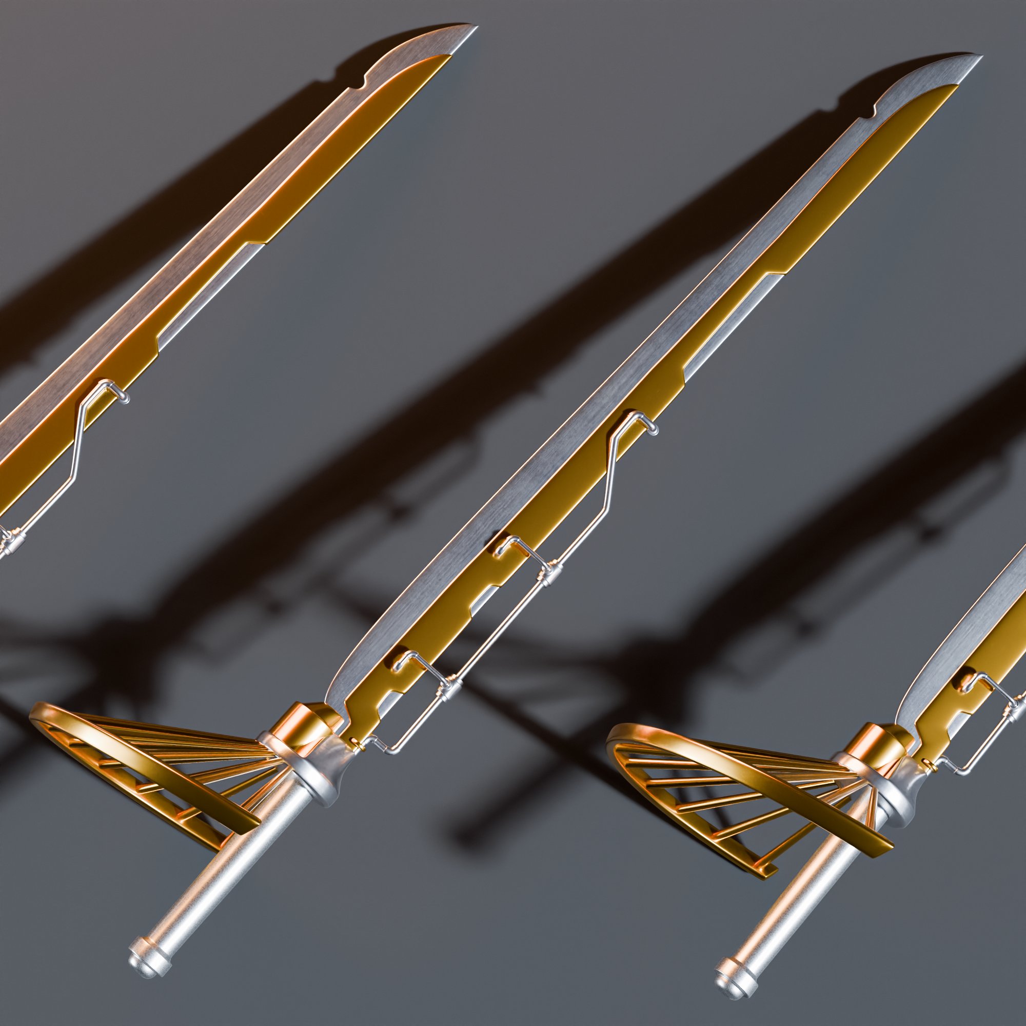 Eclipse Fang Sword | Historical Weapons models | BlenderKit