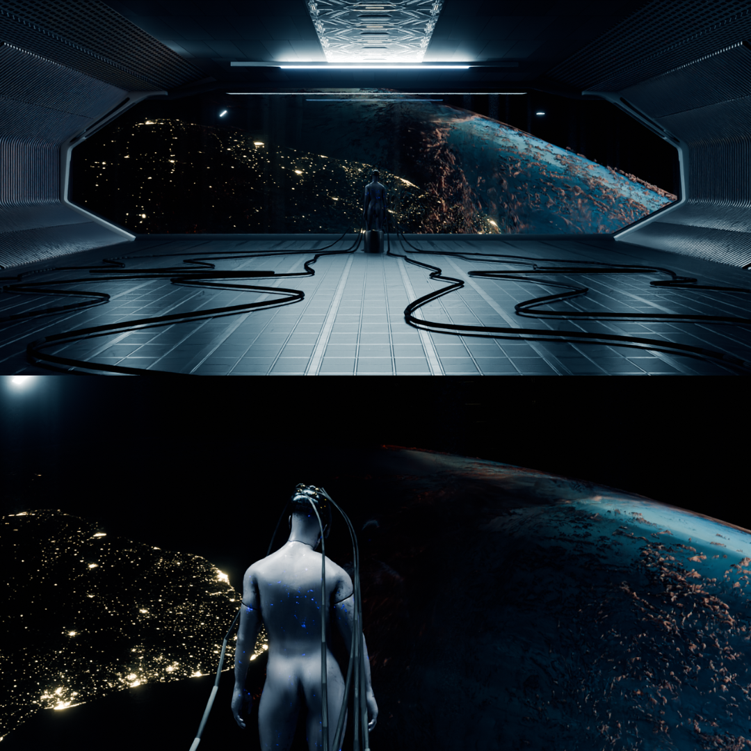 Alien Anomaly a Echoes from Beyond | Science scenes | BlenderKit