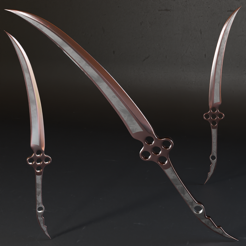 MK BaseMesh Dagger 015 | Historical Weapons models | BlenderKit