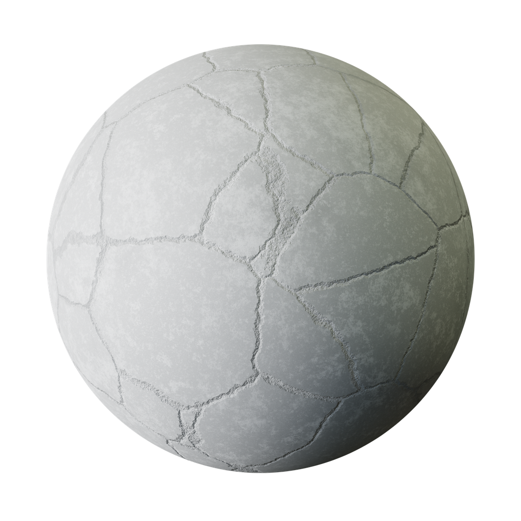Procedural Cracked Concrete | FREE concrete materials | BlenderKit