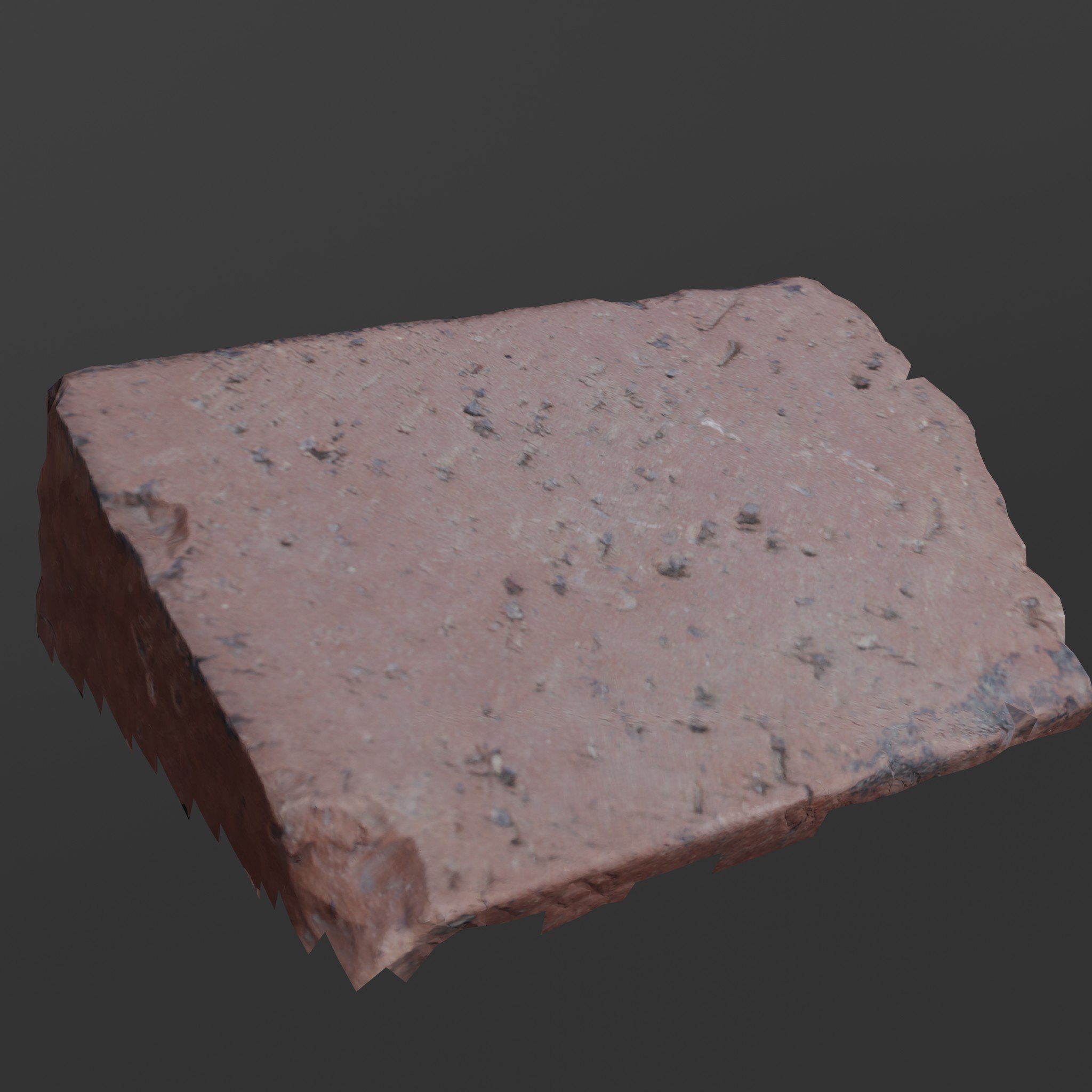 Brick Fragment 02 | FREE Exterior Elements models | BlenderKit