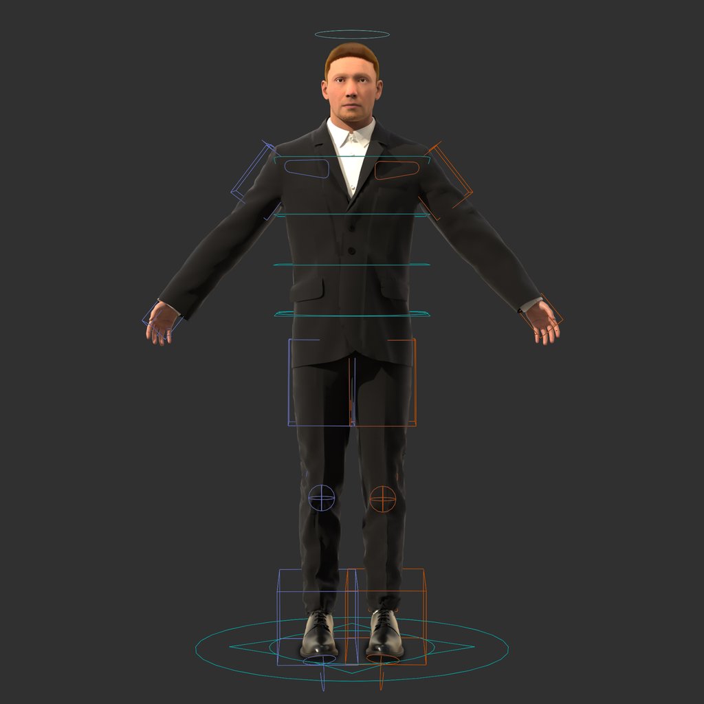 Human walking 1.8m | FREE Men models | BlenderKit