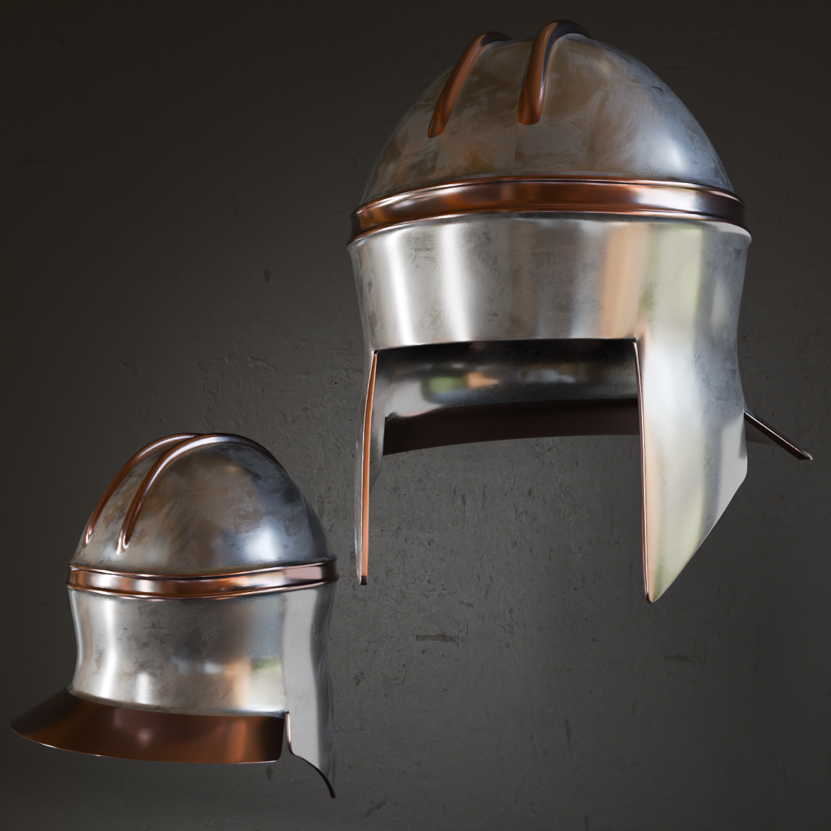 Mk-helmet ancient 27 | Historical Weapons models | BlenderKit