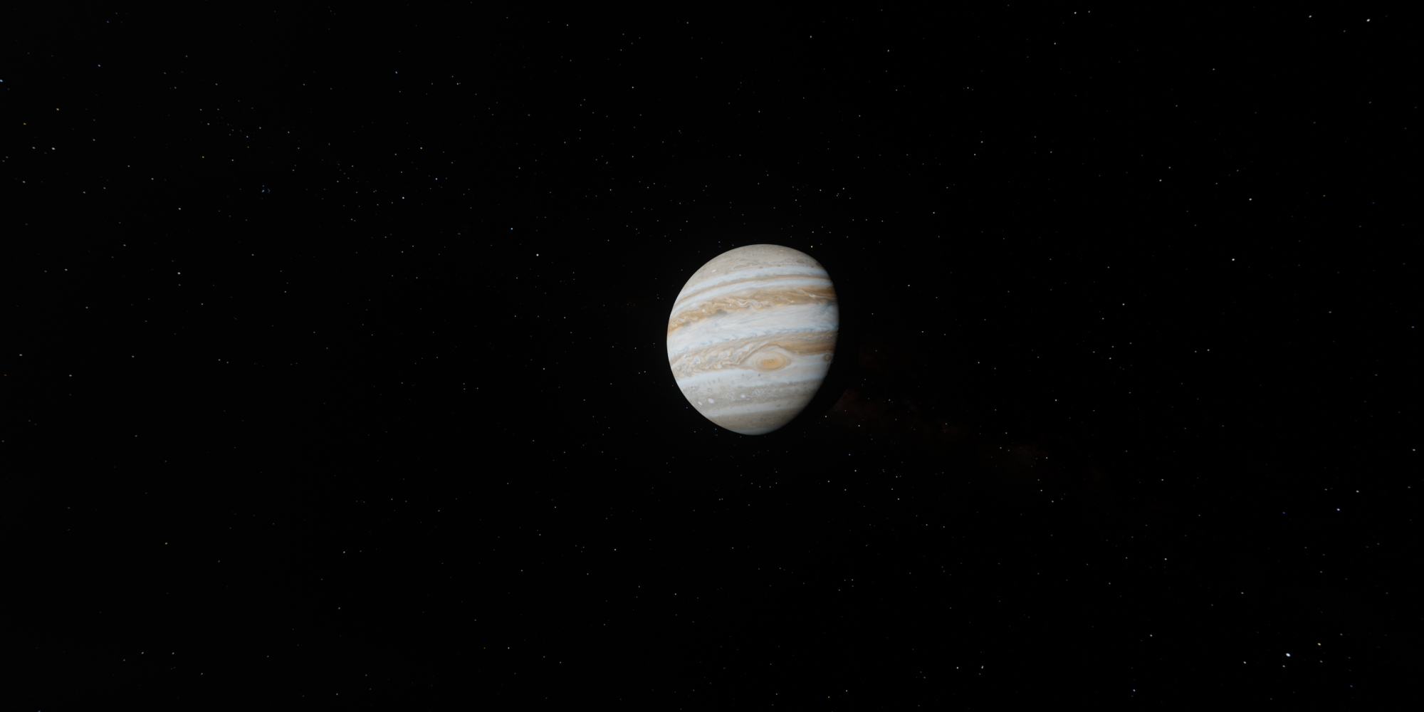 Jupiter Planet in Space | FREE Futuristic Environments HDRis | BlenderKit