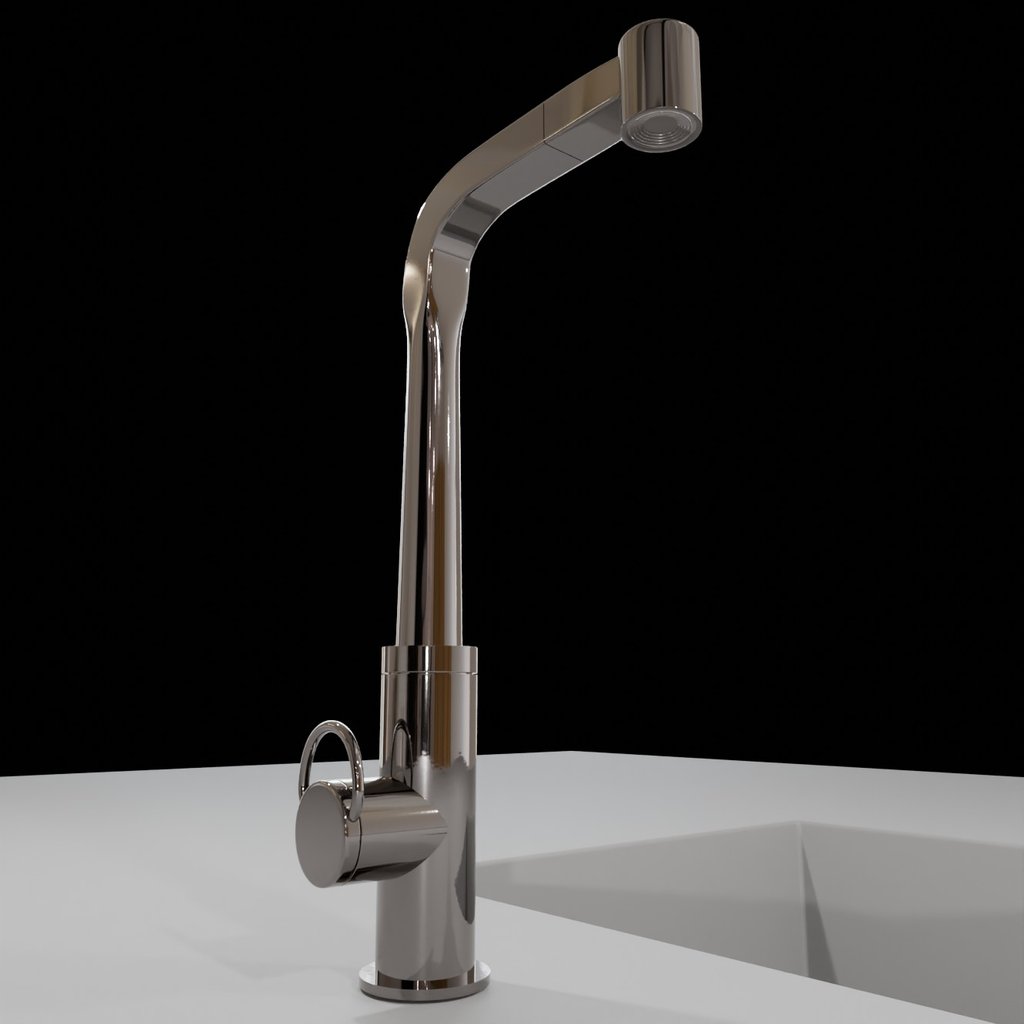 Kitchen faucet | Kitchen Faucets models | BlenderKit