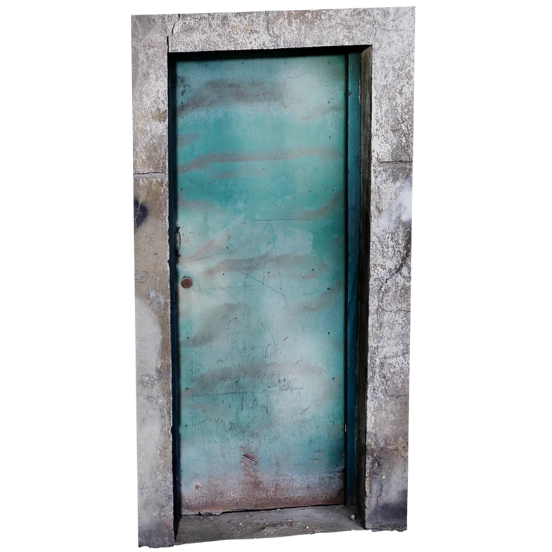 Scan Door 05 | FREE Doors models | BlenderKit