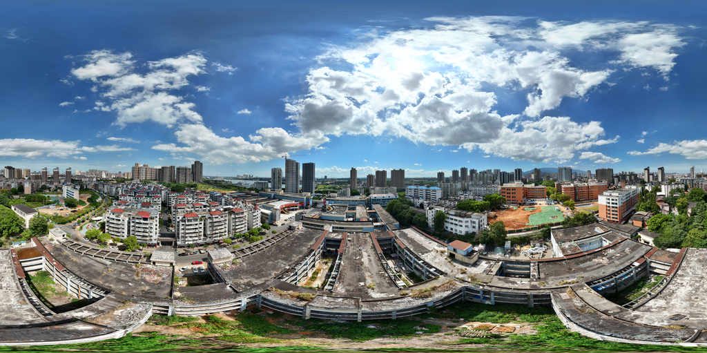 Highsky old building | Urban Elements HDRis | BlenderKit