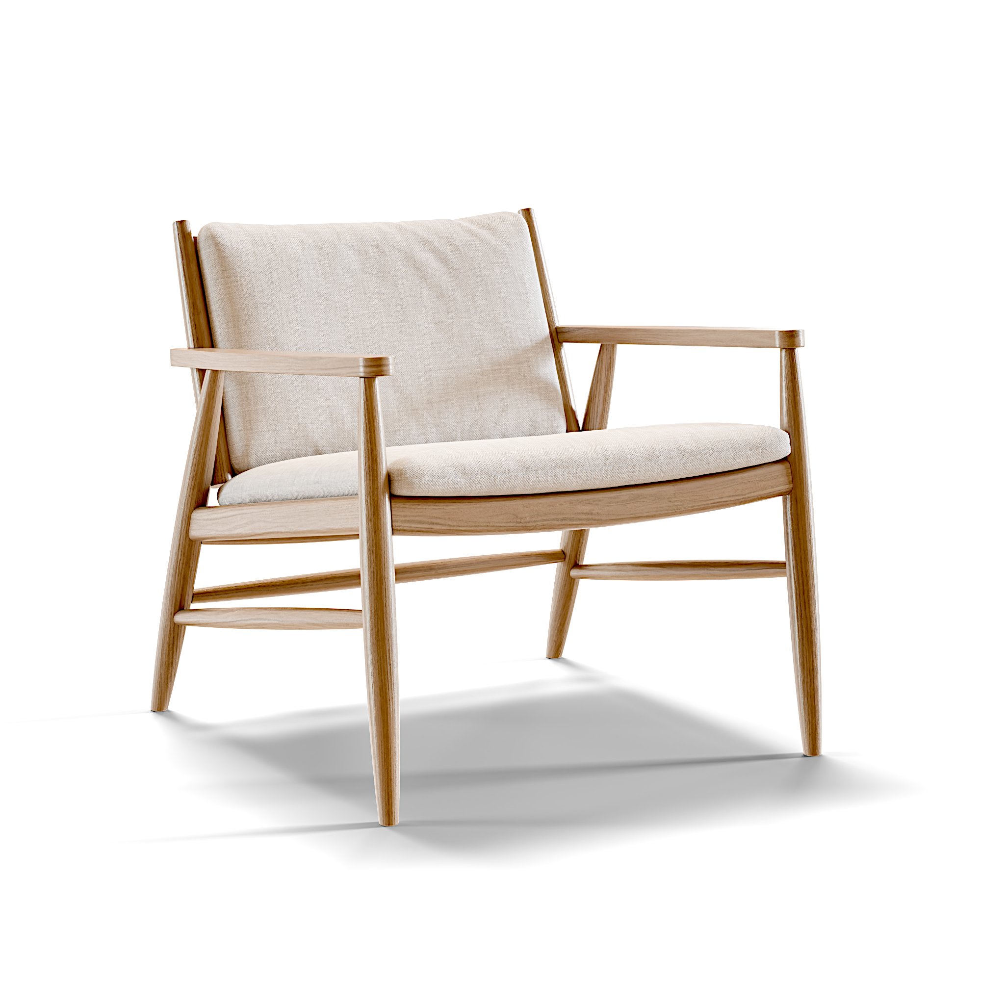 Lounge Armchair Eidos | Armchairs models | BlenderKit