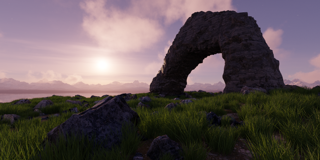 Arch Rock | Nature scenes | BlenderKit