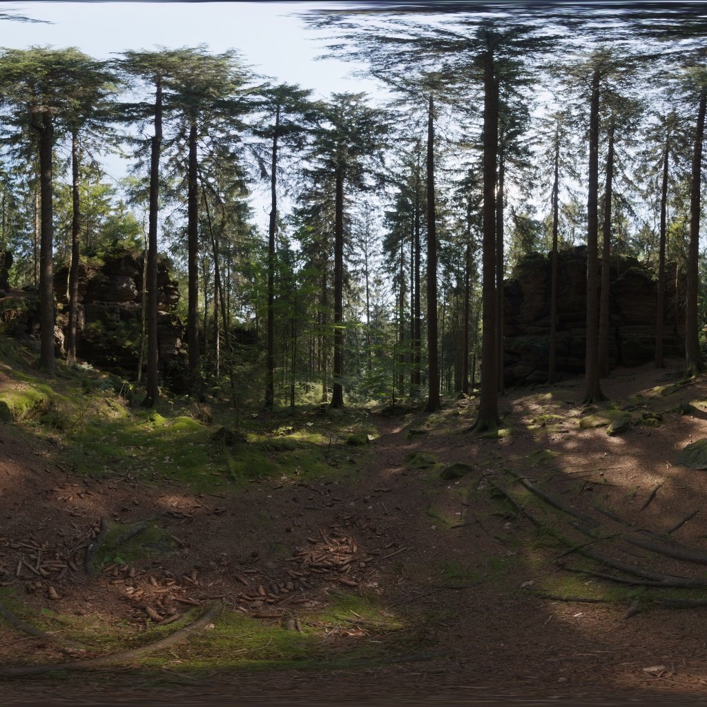 BlenderKit | Download the FREE Forest Slope hdr