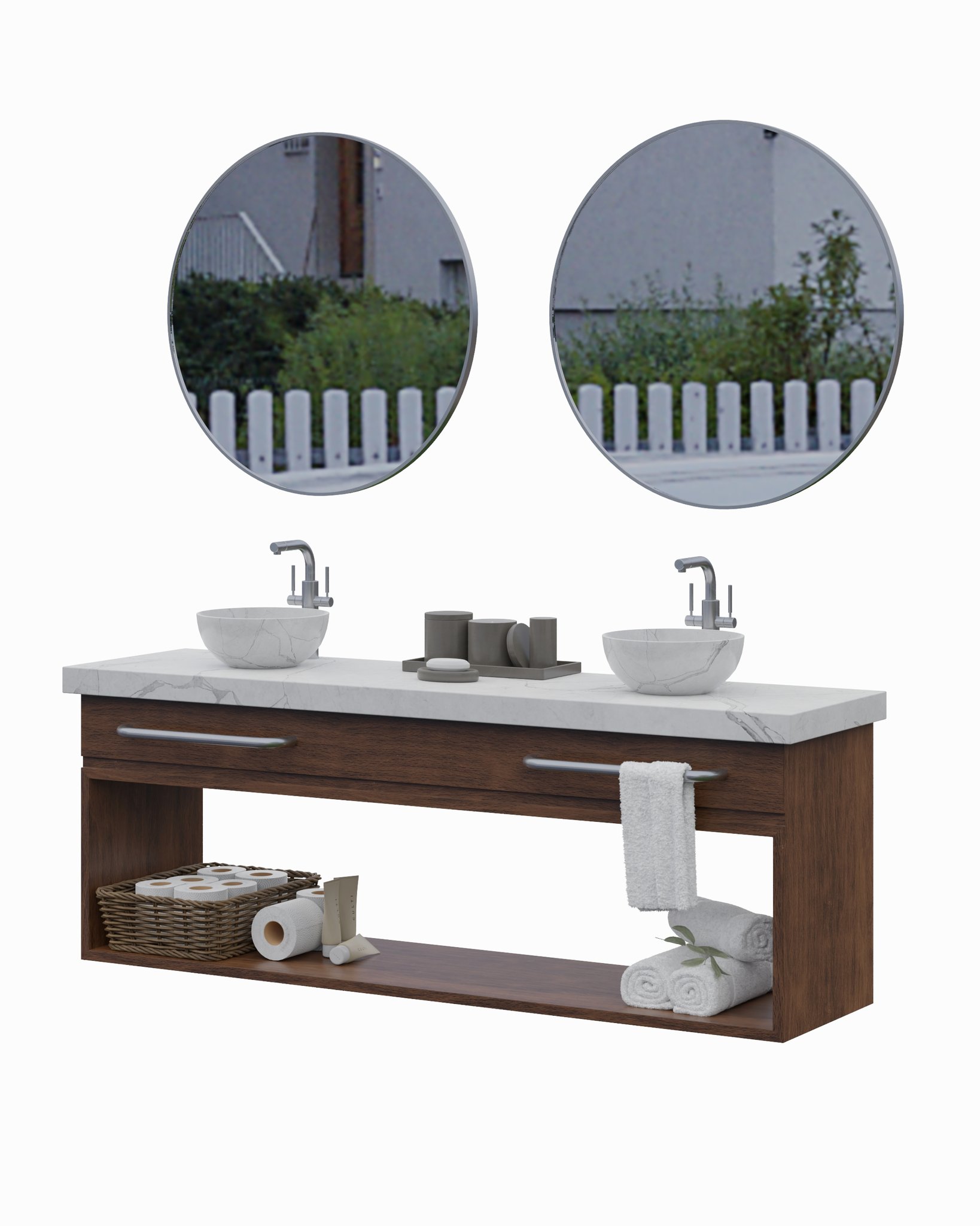 Modern Bathroom Set | Bathroom Furniture Sets models | BlenderKit