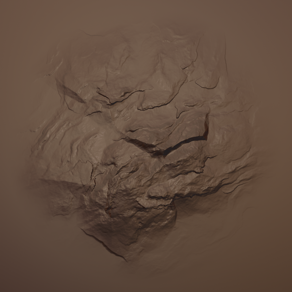 Rock Rugged Brush | rock brushes | BlenderKit