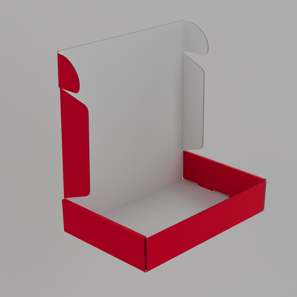 Fully rigged box | Containers models | BlenderKit
