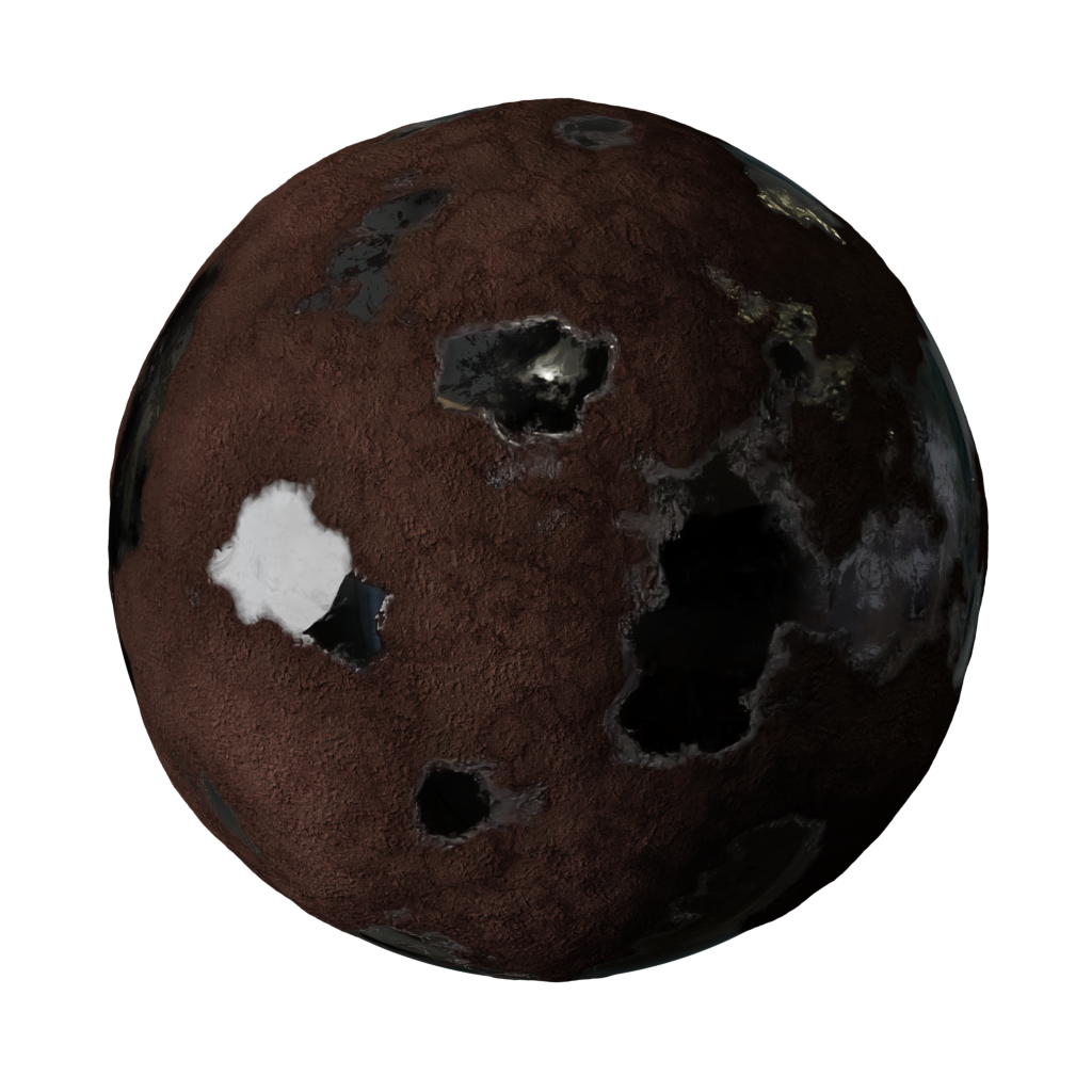 Dirt floor puddles water | FREE ground materials | BlenderKit