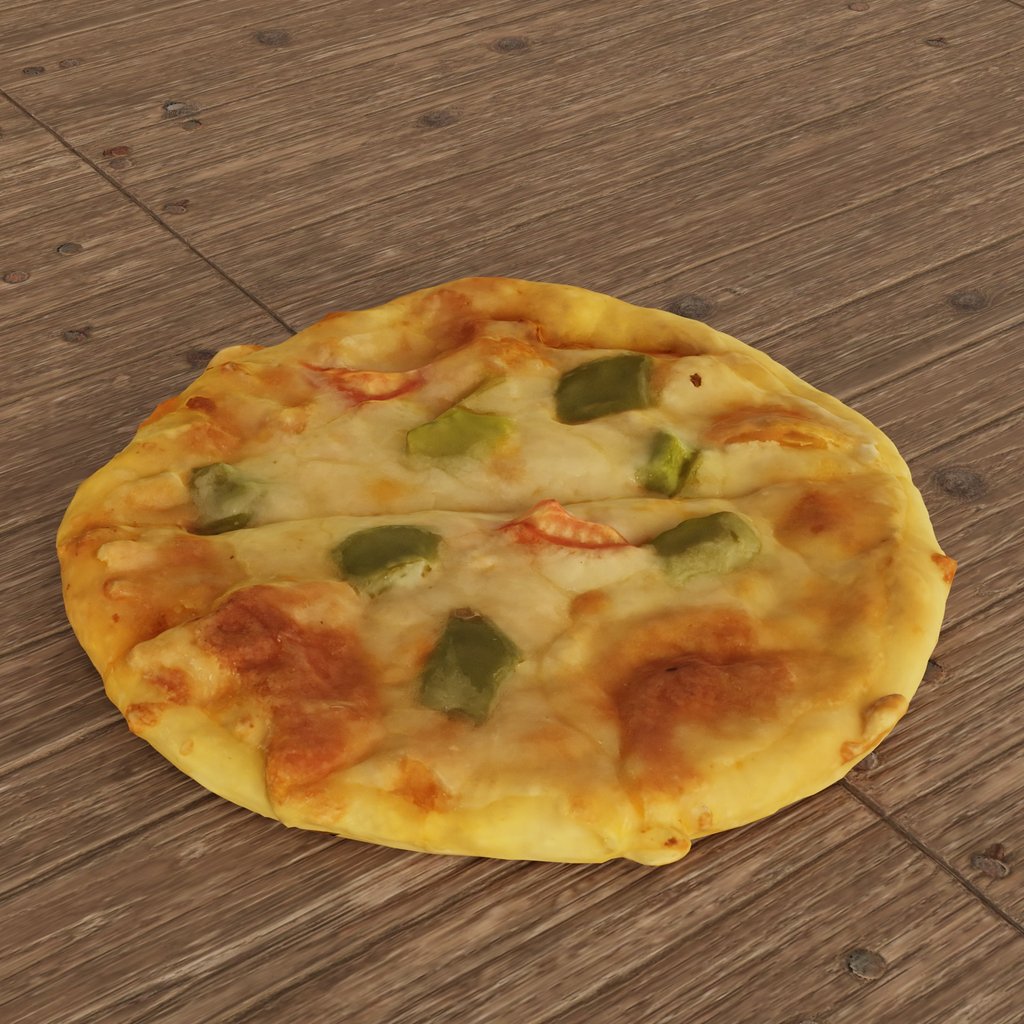 Pizza | FREE Food models | BlenderKit
