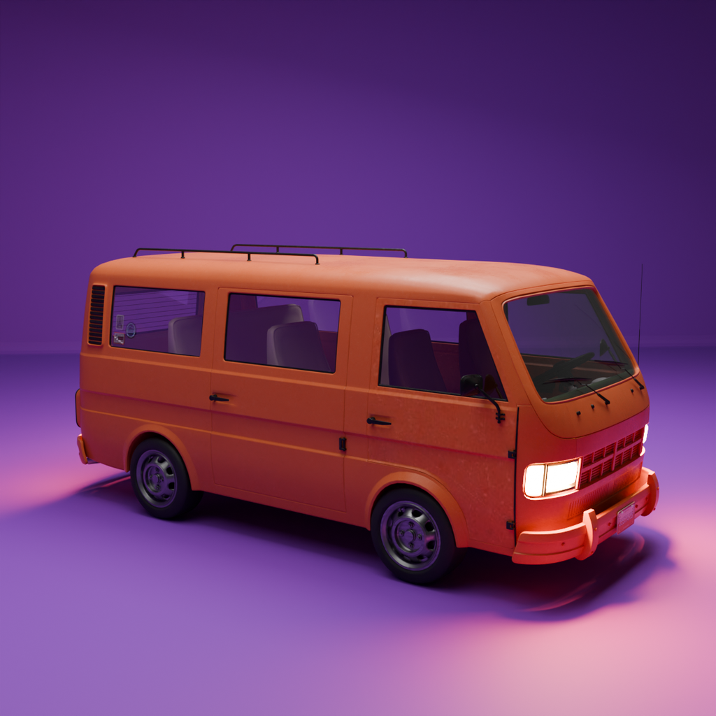 Mini Vans | Modern Cars models | BlenderKit
