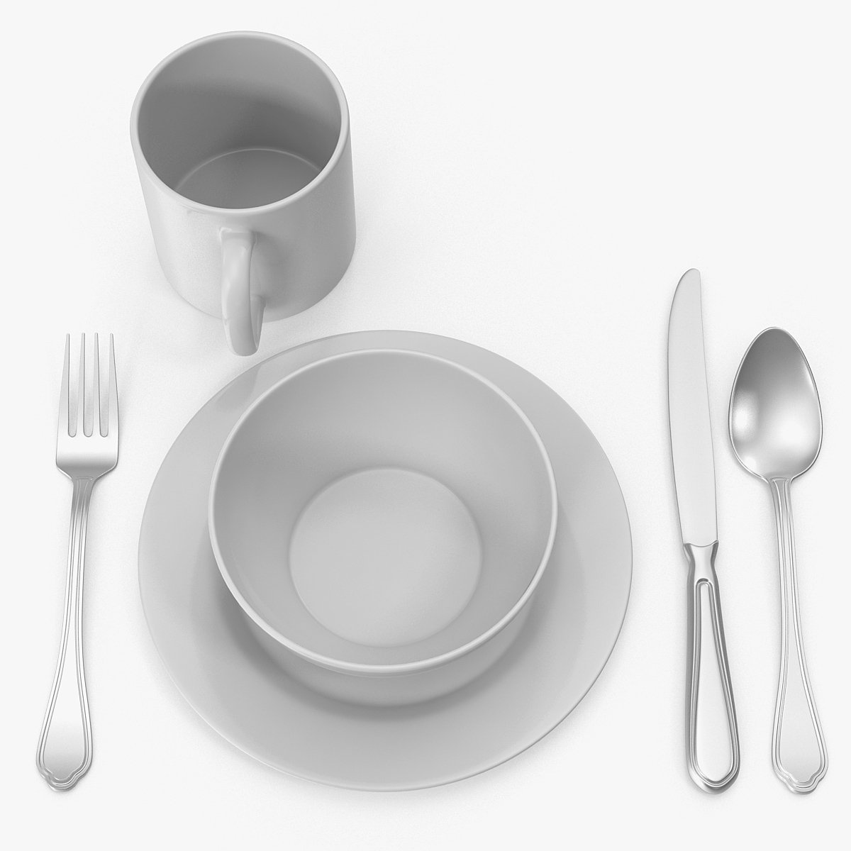Dinnerware | Kitchen Appliances models | BlenderKit
