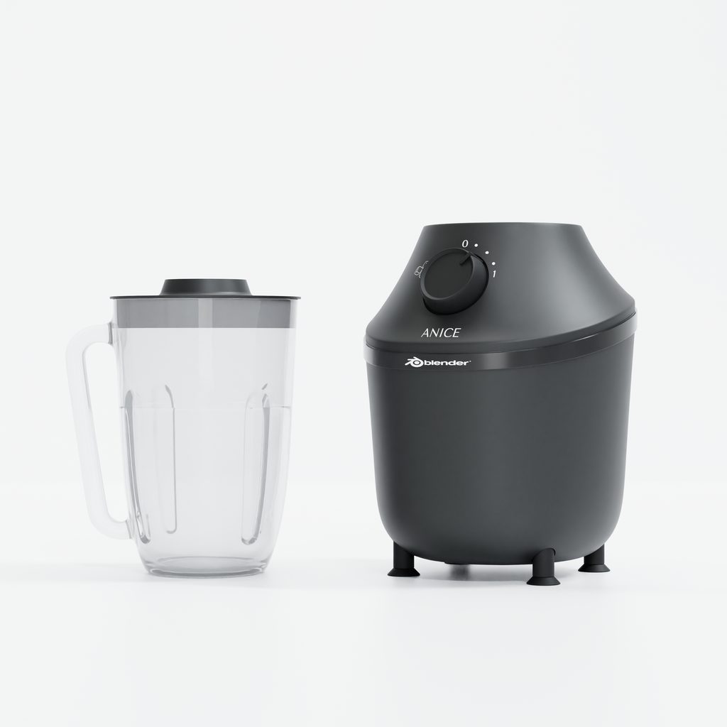 Kitchen Food Processor | Industrial Equipment models | BlenderKit