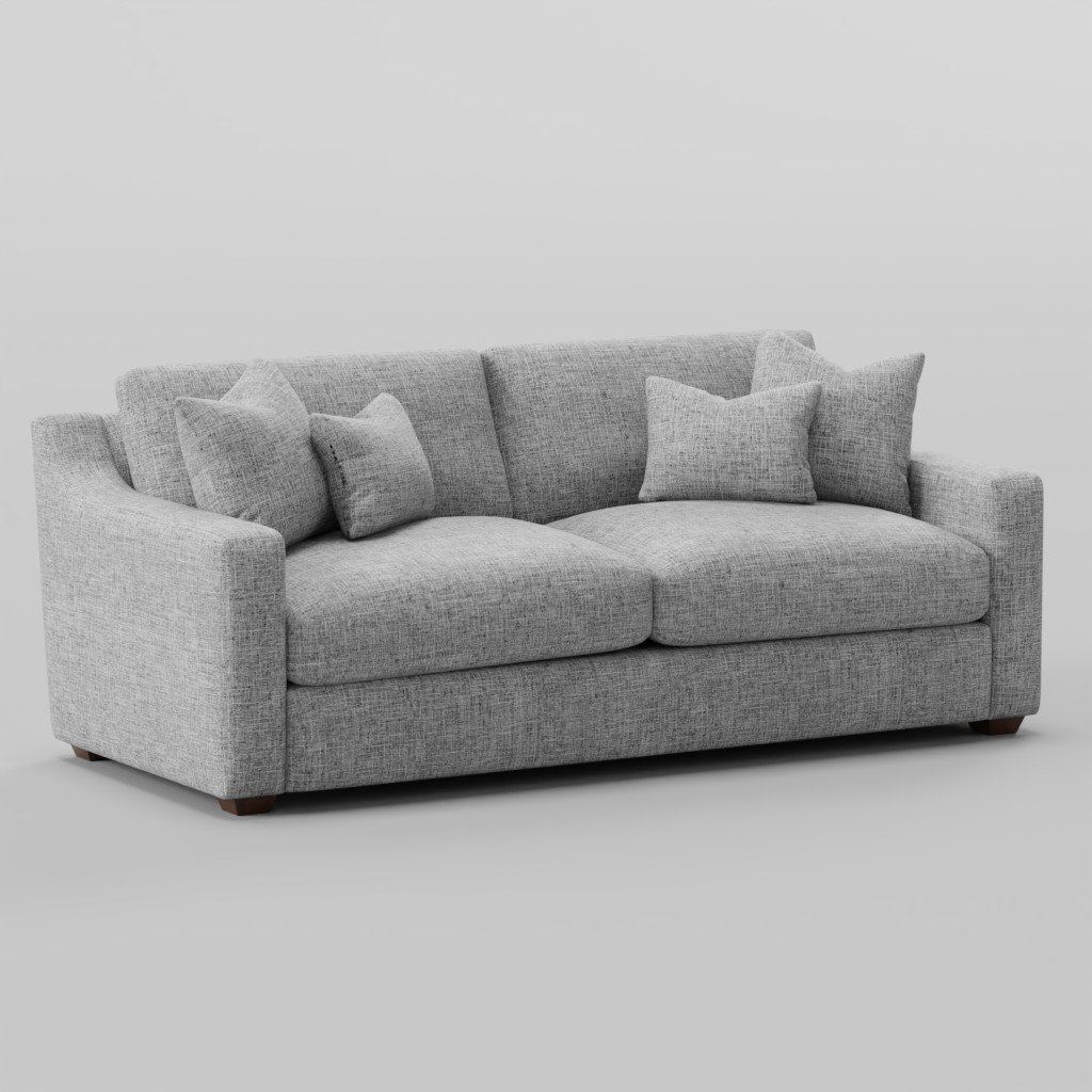 Upholstered Sofa | Sofas models | BlenderKit
