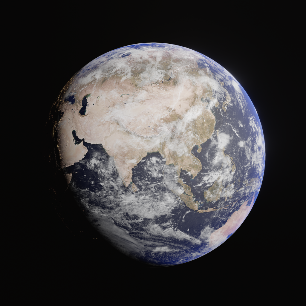 Earth | Planet models | BlenderKit