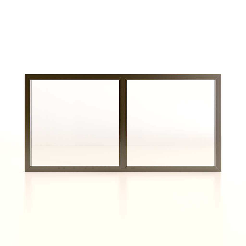 Double Fixed Aluminum Windows | Windows models | BlenderKit