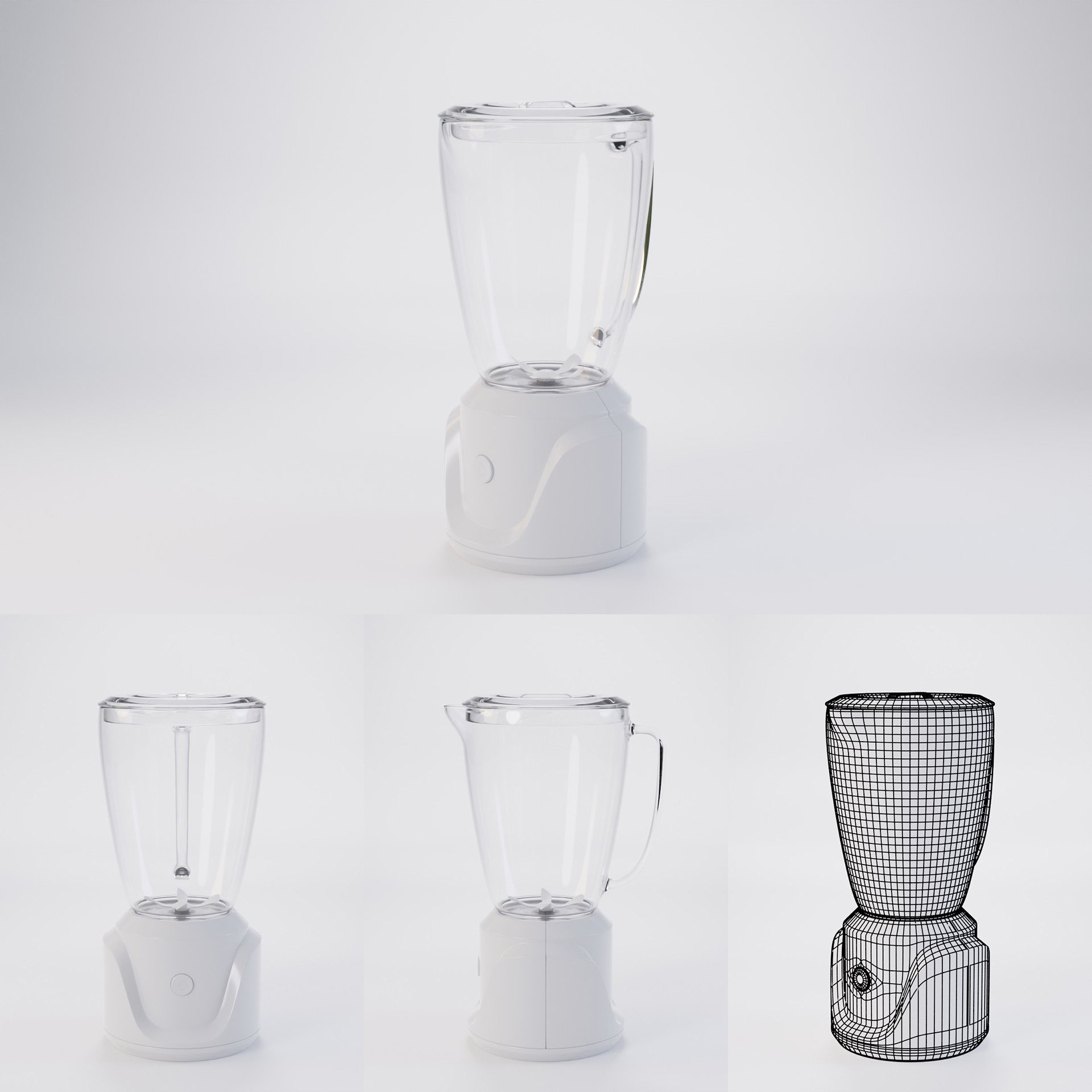 Modern Cooking Blender Concept | Kitchenware models | BlenderKit