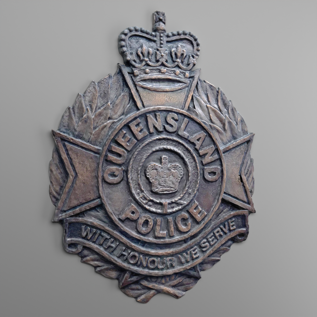 Queensland Police Logo Photo Scan | Interior Sculptures models | BlenderKit