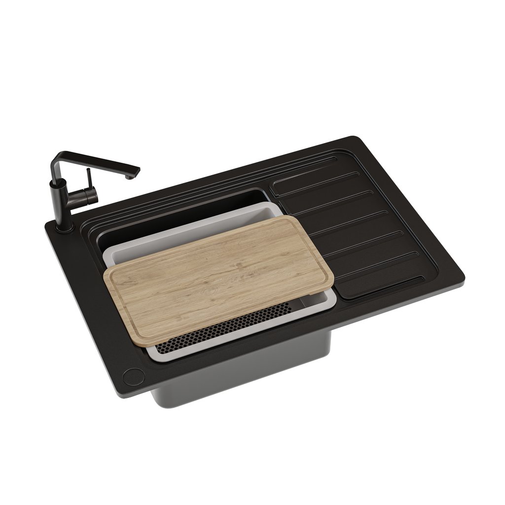 B Sink Bowl | Kitchen Sinks models | BlenderKit