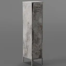 Locker steel | Containers models | BlenderKit