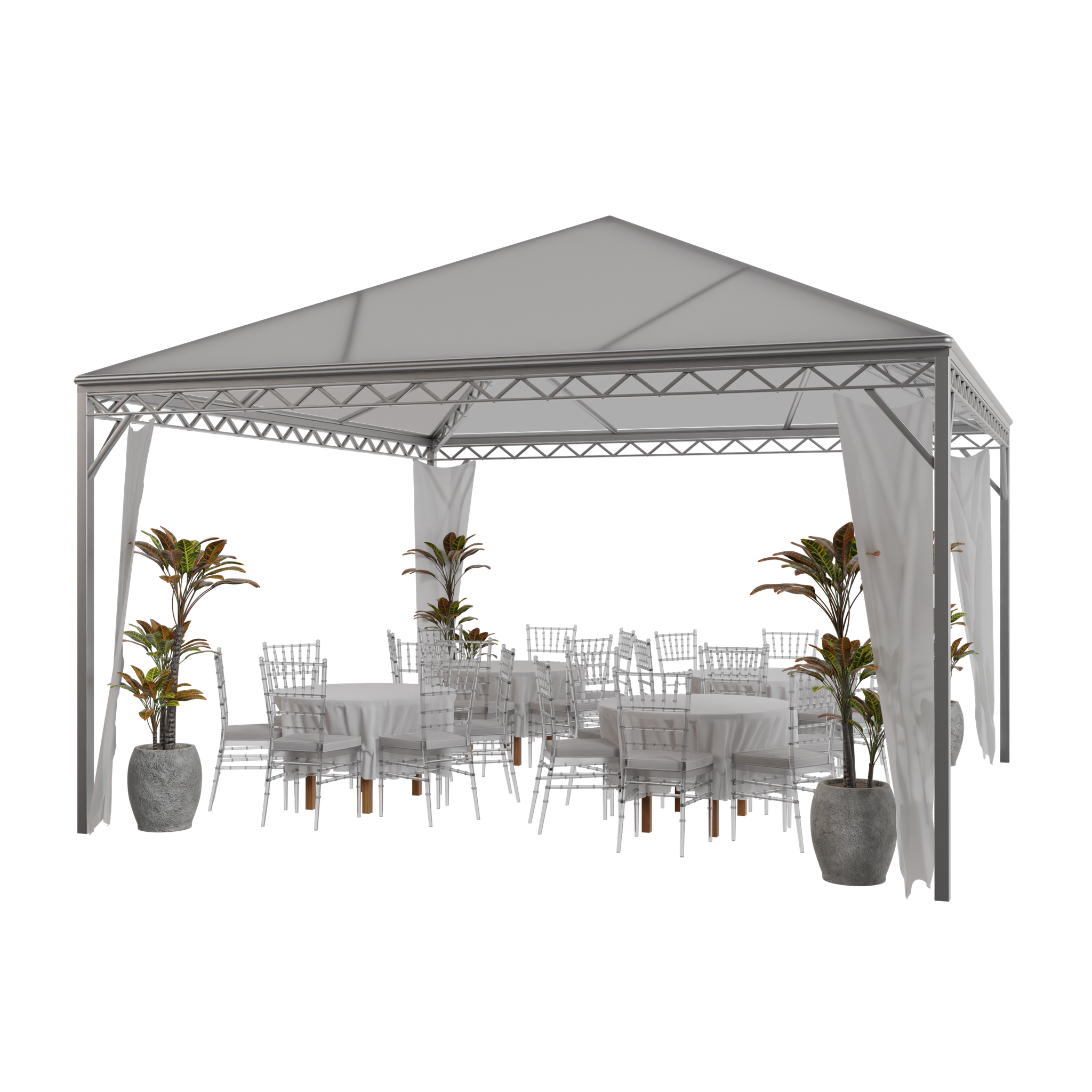 Wedding tent | Urban Environment models | BlenderKit