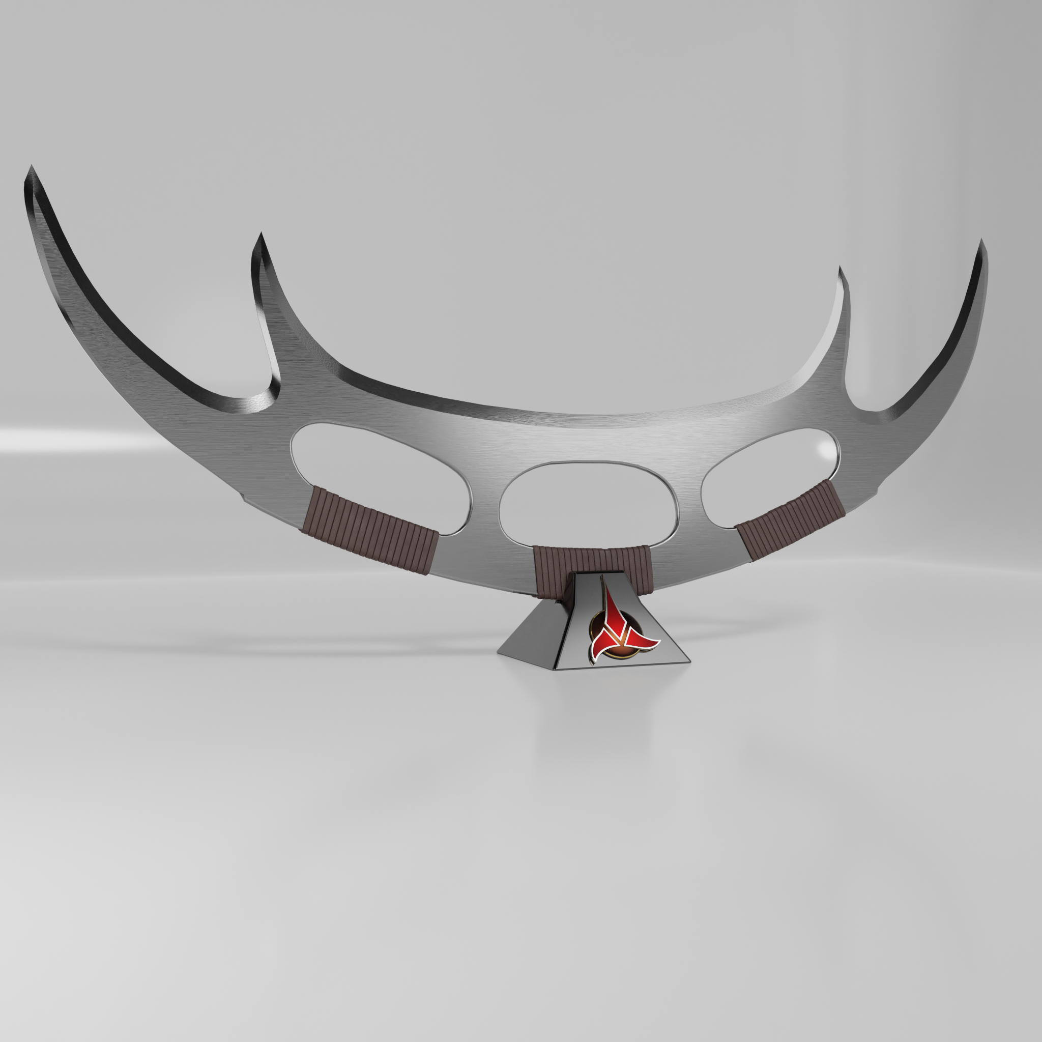 Klingon Bat’leth (sword of honor) | FREE Sci-Fi Weapons models | BlenderKit