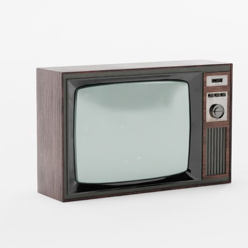 Retro TV Vintage | Home Appliances models | BlenderKit