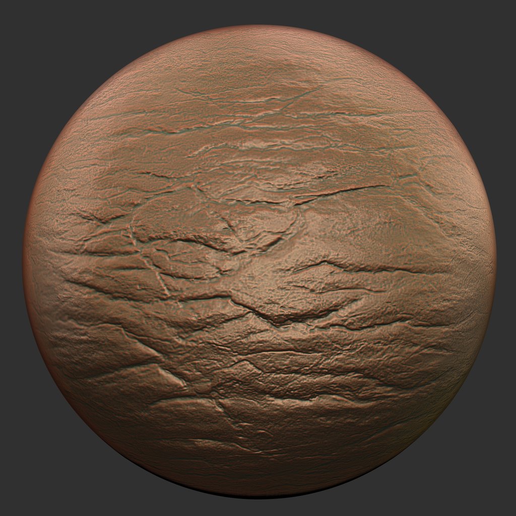 ER Rock Brush 09 | rock brushes | BlenderKit