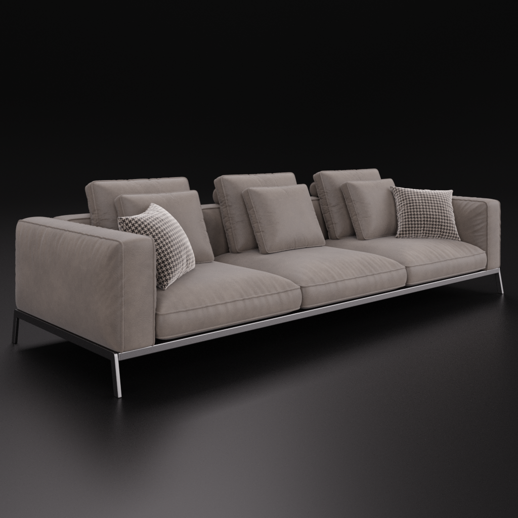 Sofa Lifesteel | Sofas models | BlenderKit