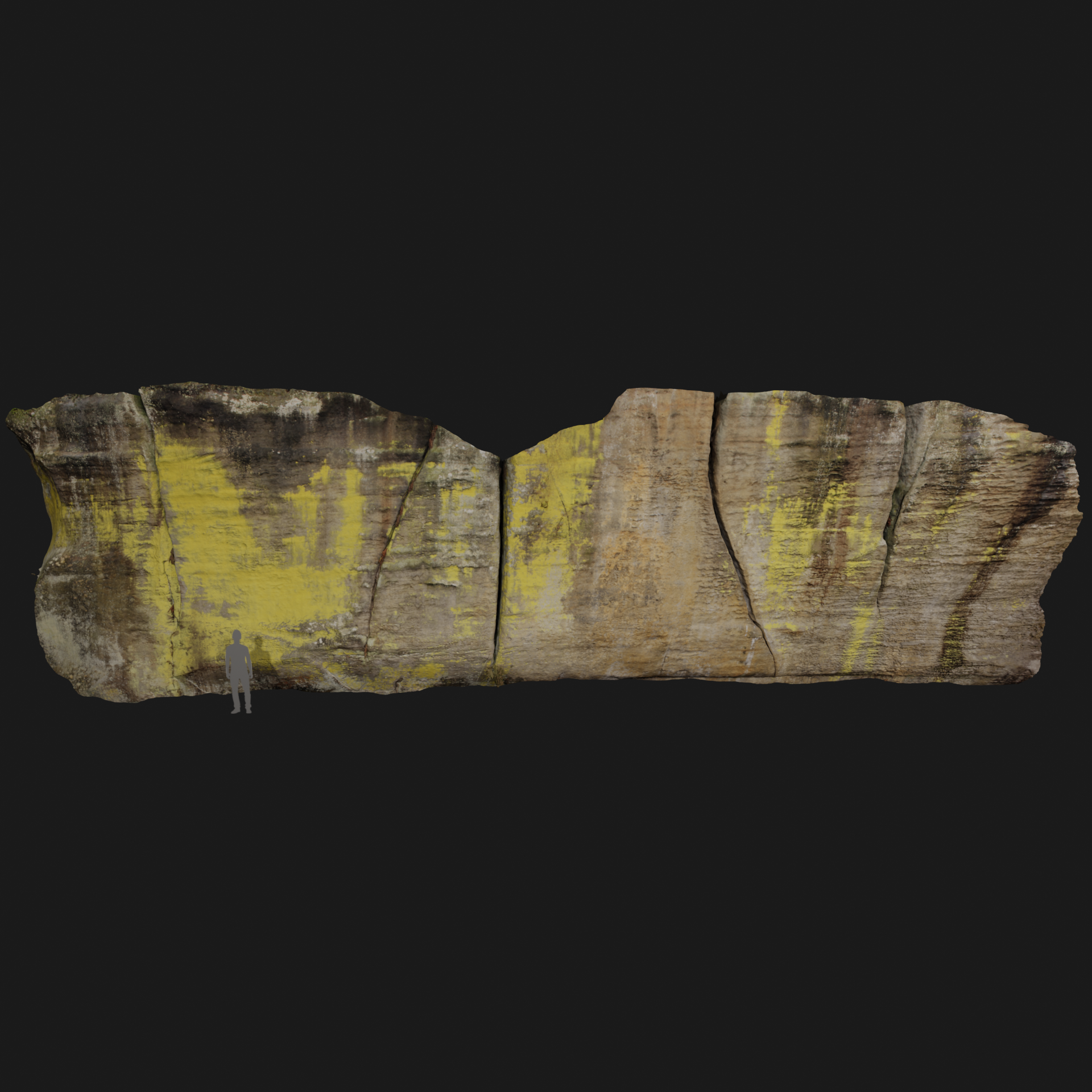 Sandstone Rock Massif | Environment Elements models | BlenderKit