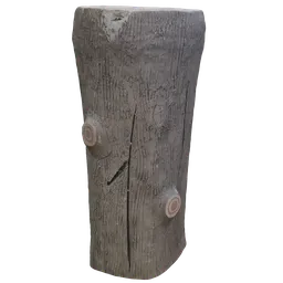 Stylized Log | FREE Trees models | BlenderKit