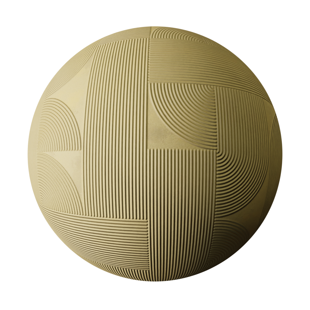 Abstract Beige Linear Relief | FREE paper materials | BlenderKit