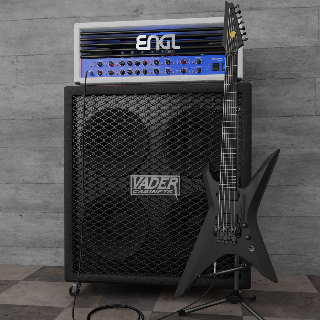 Stage Guitar Rig | FREE Music stages models | BlenderKit
