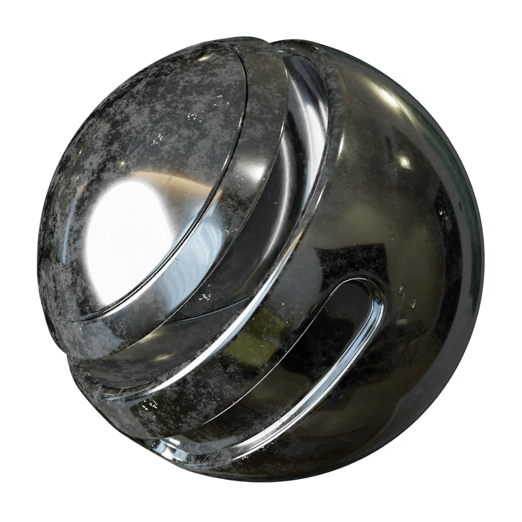 Procedural Metal Scratched 3 Free Metal Materials Blenderkit