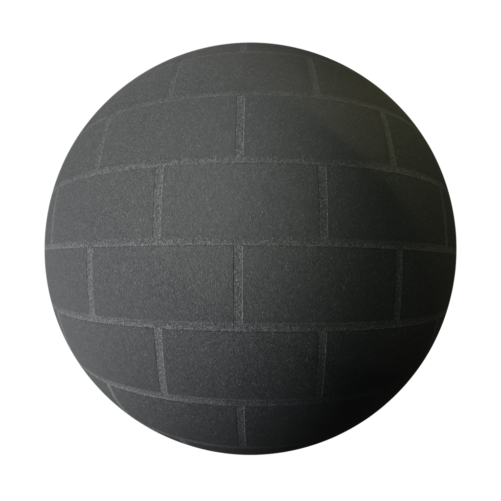 Dark Slate Brick | FREE bricks materials | BlenderKit